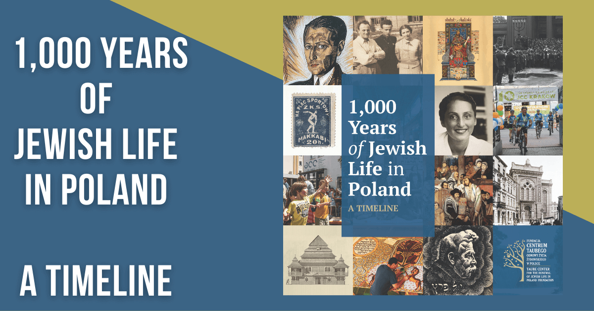1,000 Years of Jewish Life in Poland: A Timeline – Taube Center